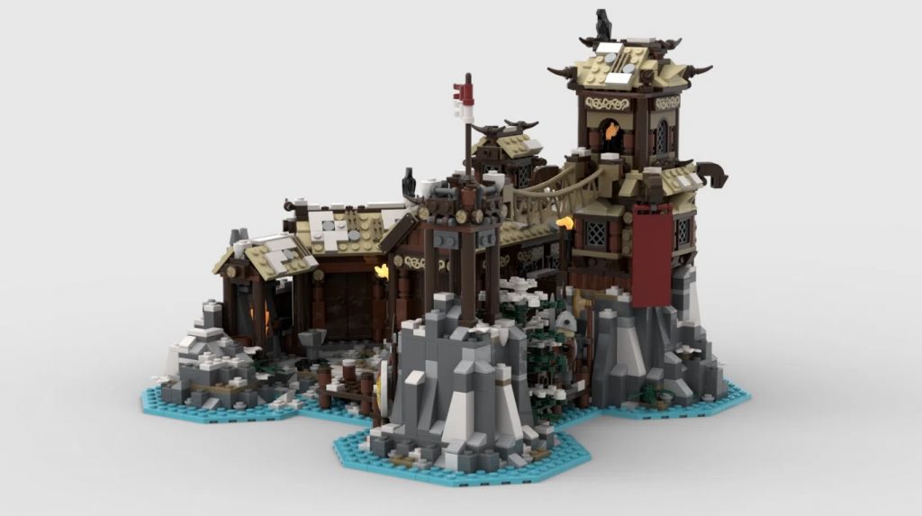 LEGO Ideas Project Creation Viking Village Achieves 10 000 Supporters