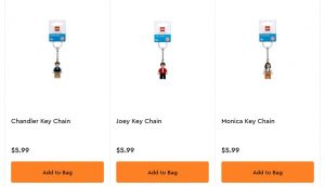2021 LEGO IDEAS Friends Minifigure Keychains from 21319 Central Perk ...