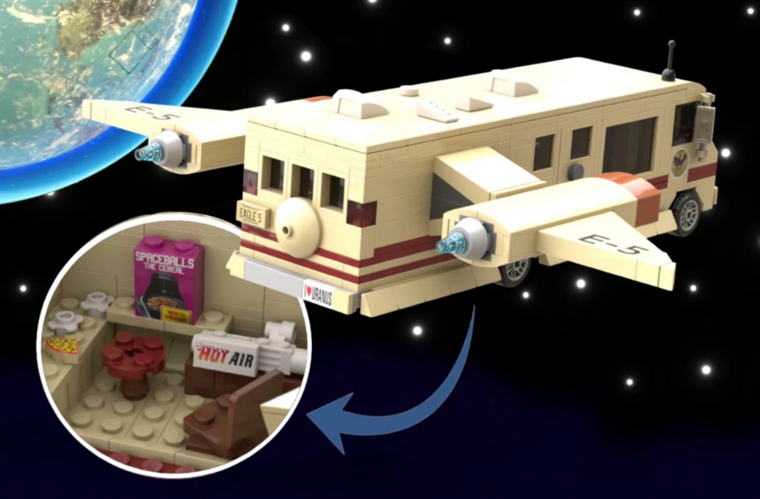 LEGO Ideas Spaceballs Project Creation Achieve 10 000 Supporters