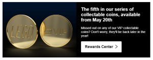 Collectable LEGO Gold Coin VIP 2021 Rewards Release Date (May 2021 ...