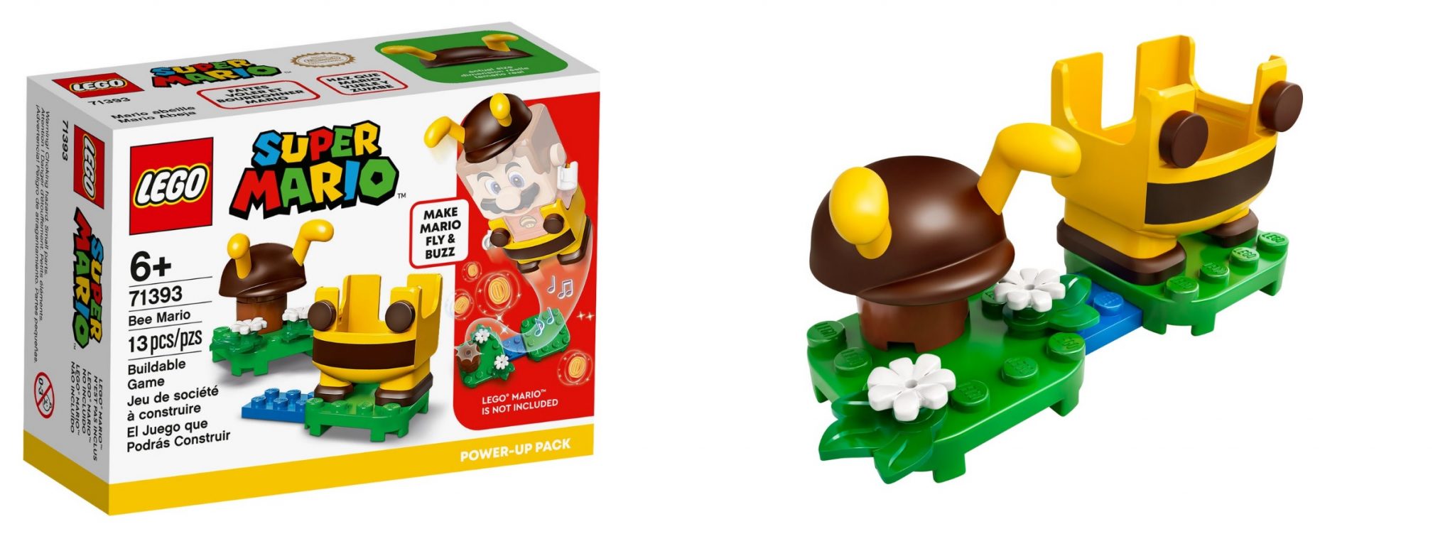 [USA] LEGO Super Mario Bee Mario Power-Up Pack (50% off), 18+ Botanical ...