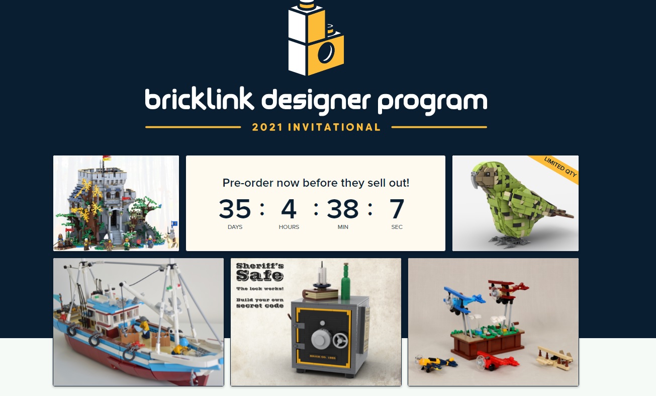 LEGO Bricklink Designer Program Crowdfunding Sets to Increase ...