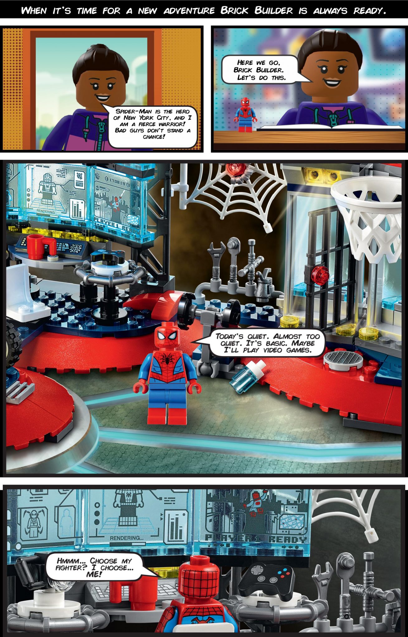 Create Your Own Custom LEGO Comic Book Comic Con 2021 For Free