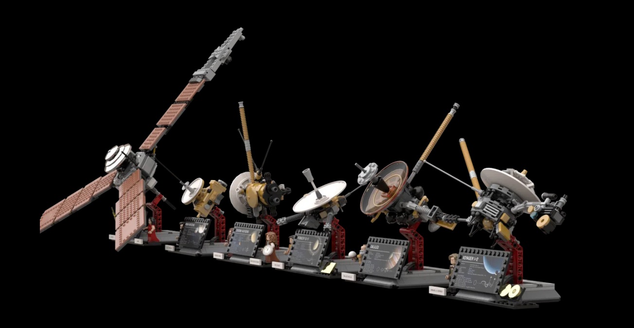 LEGO Ideas Outer Solar System Explorers Project Creation Achieves 10 ...