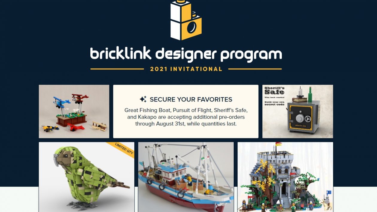 Bricklink Designer Program 2021 LEGO IDEAS Round 1 Now Accepting Pre ...