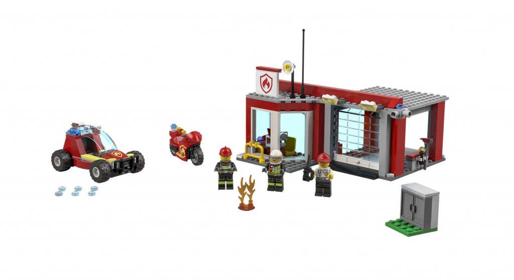 UK Exclusive: LEGO City 77943 Fire Station Starter Set & 77944 Fire ...