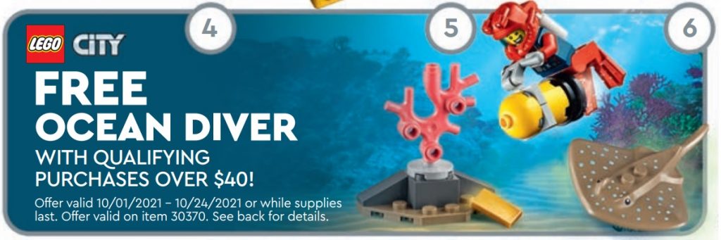 LEGO Store Calendar Offers, Promotions & Releases October 2021