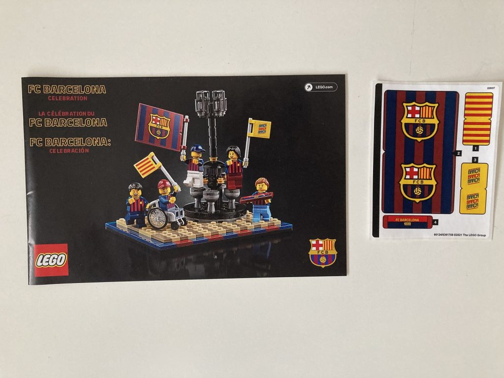 18+ LEGO Creator Expert 40485 FC Barcelona Celebration Review ...