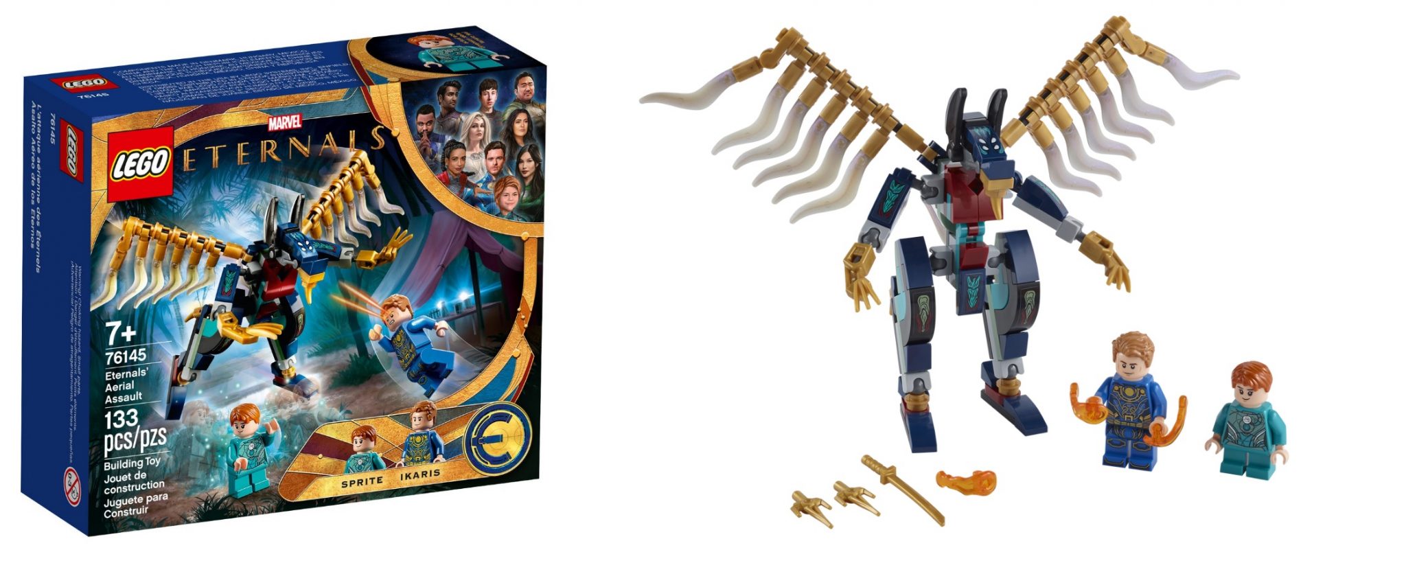 Recreate 2021 Disney Marvel Eternals Movie Scenes with Official LEGO ...