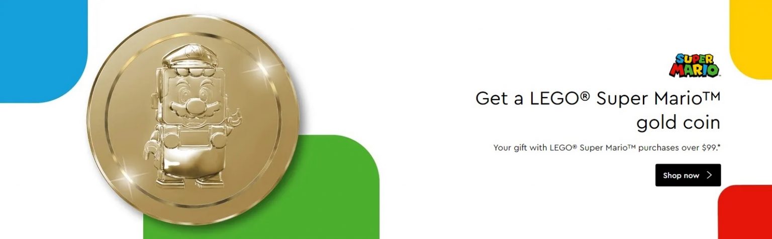 Nintendo LEGO 5006396 Super Mario Gold Coin 2021 Images & Australia ...