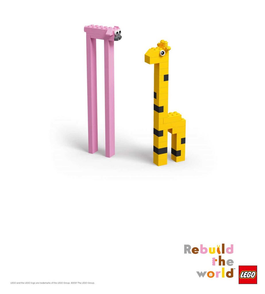 Rebuild the World LEGO Advertising Marketing Campaign 2021 Knight ...