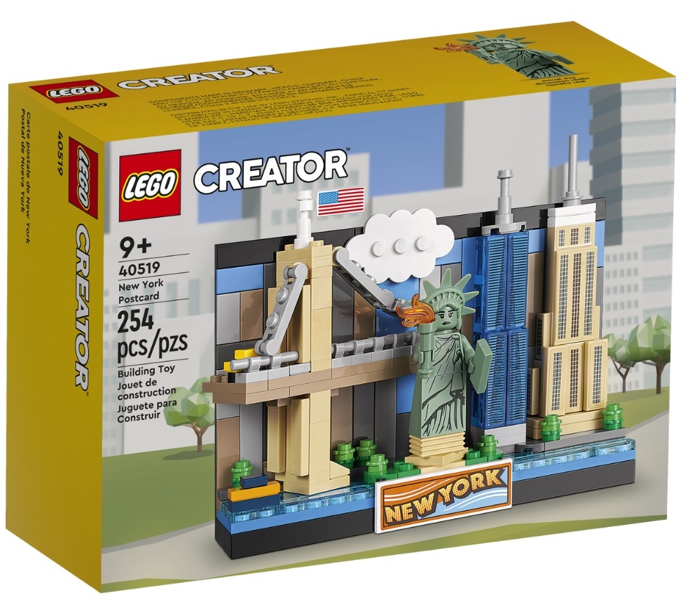 LEGO Creator New York Postcard 2022 Now Available for Sale at LEGO Shop ...