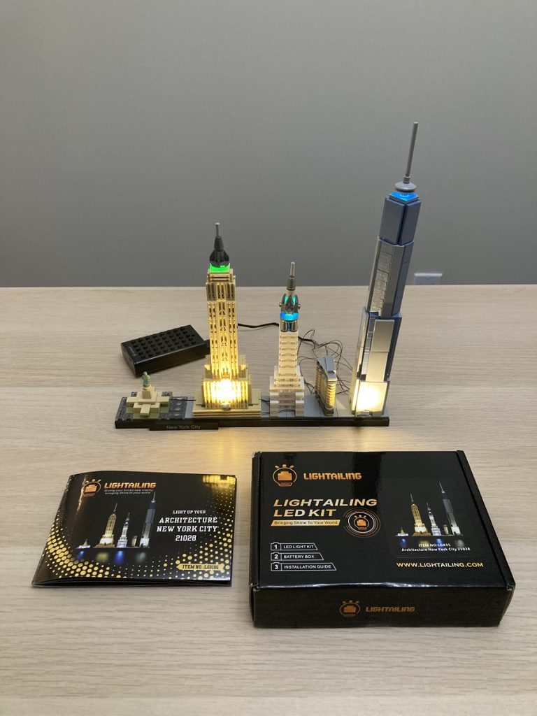 Lightailing LED Lighting Kit Review for LEGO Architecture 21028 New ...