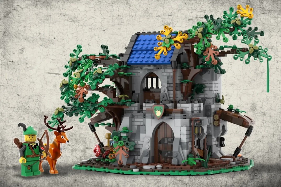 LEGO IDEAS Project Creation The Forestmen Secret Inn Achieves 10 000 ...