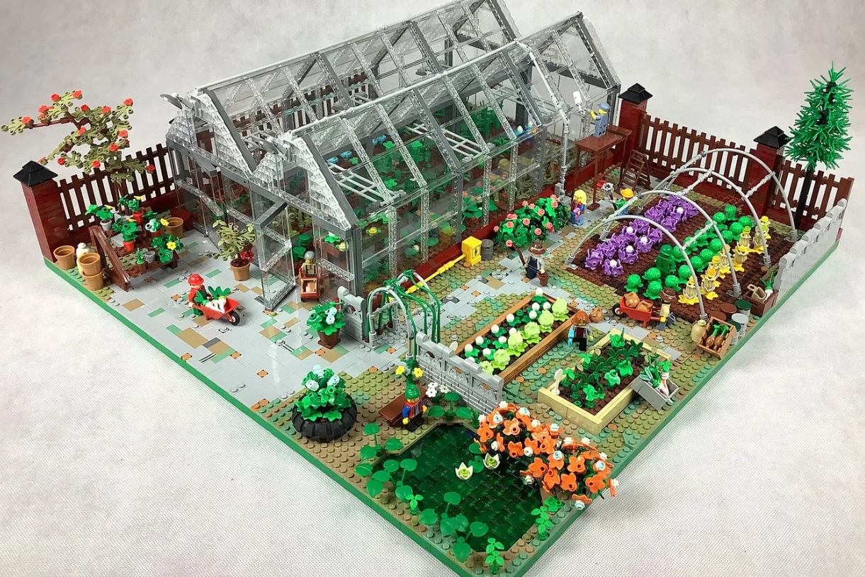 LEGO IDEAS The Garden and Greenhouse Project Creation Achieves 10 000 ...