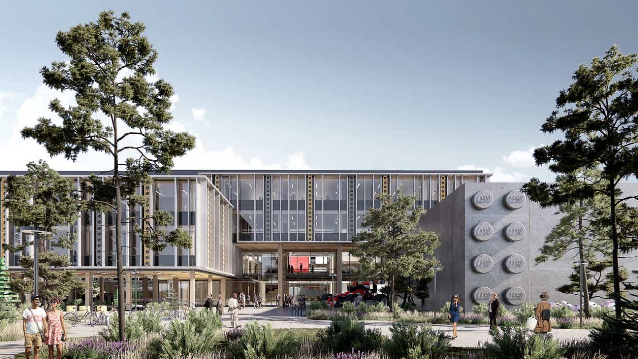 Billund Denmark Global LEGO Group Kornmarken Campus Headquarters 2025 ...