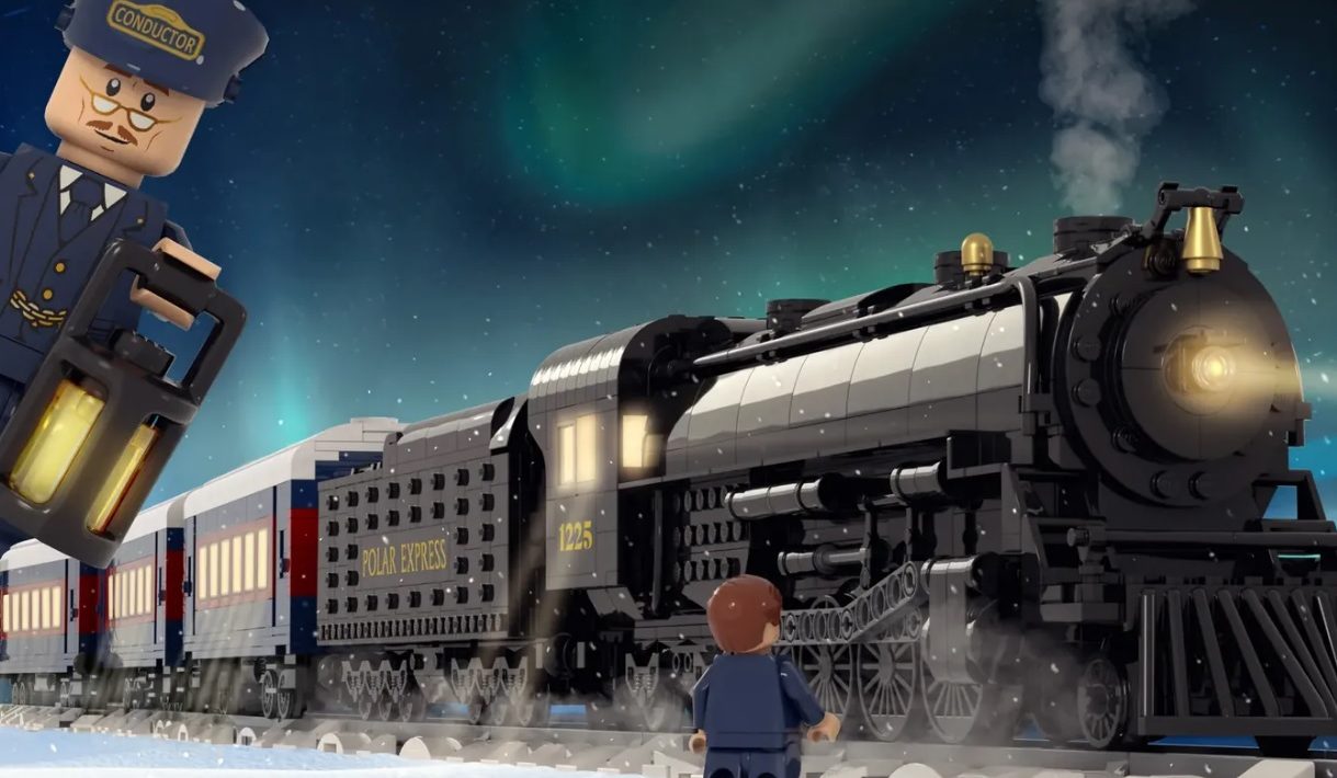 LEGO IDEAS The Polar Express 20th Anniversary Project Creation Achieves ...