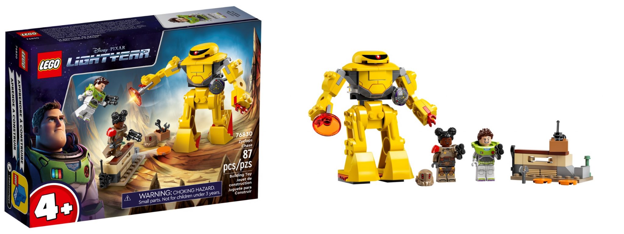 Four New LEGO Disney Pixar Lightyear Sets Releases on April 24, 2022