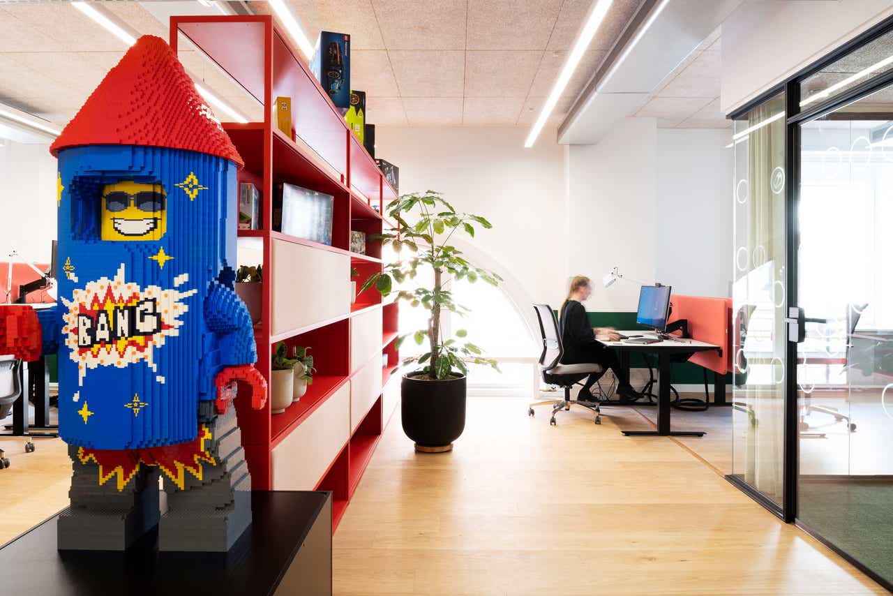 LEGO Opens New Digital Office Workplace in Copenhagen, Denmark