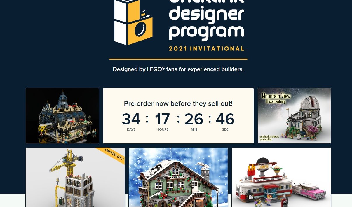 LEGO Bricklink Designer Program Round 3 Pre-Order Sets Sold Out - Toys ...