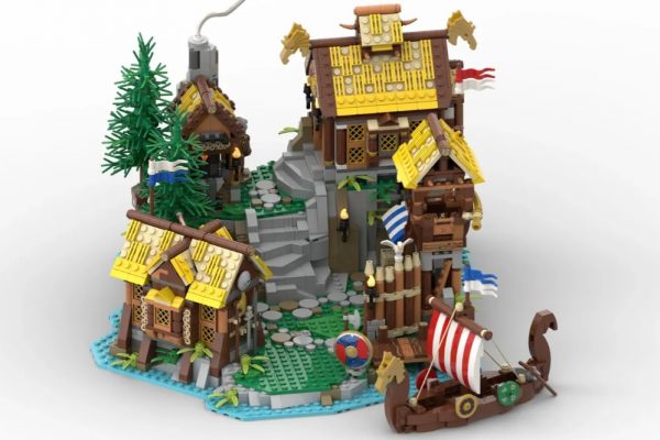 LEGO IDEAS Viking Village Project Creation Achieves 10 000 Supporters