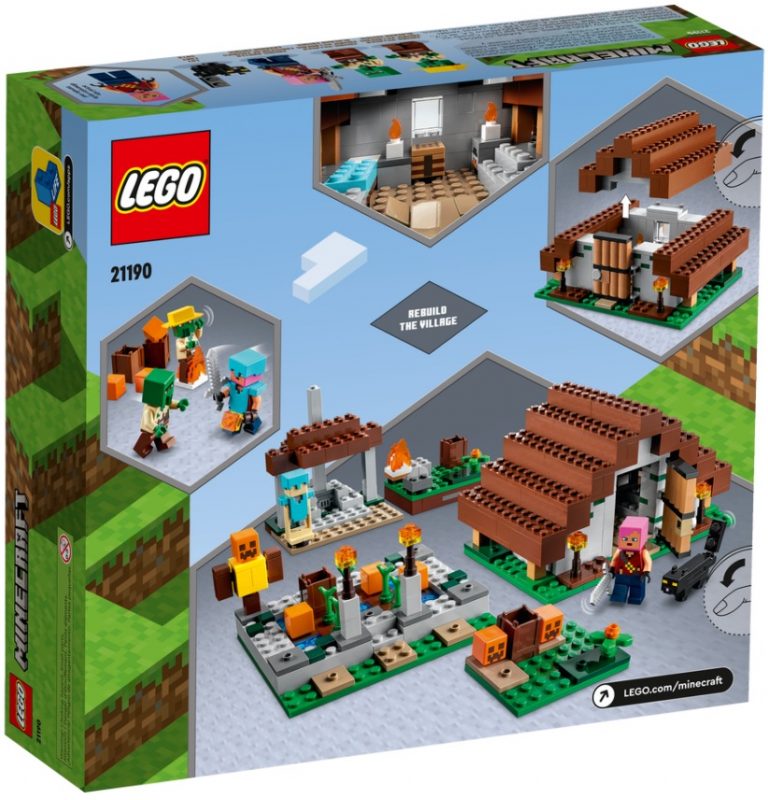 LEGO Minecraft 21190 The Abandoned Village Summer August 2022 Release ...