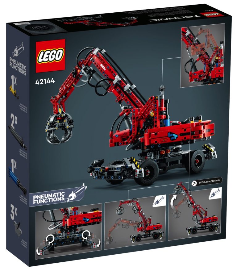 LEGO Technic 42144 Material Handler Summer August 2022 Release Date ...