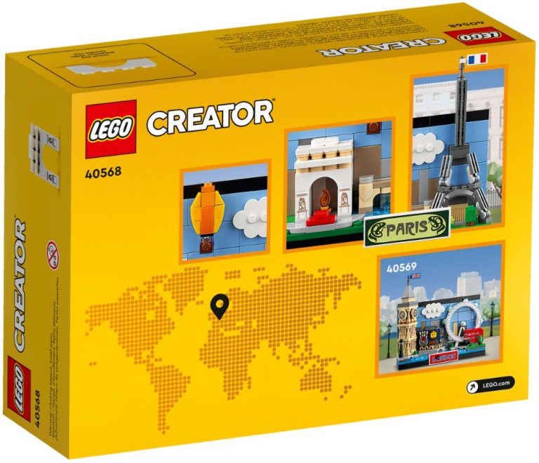 LEGO Creator 40568 Paris Postcard & 40569 London Postcard Summer August ...