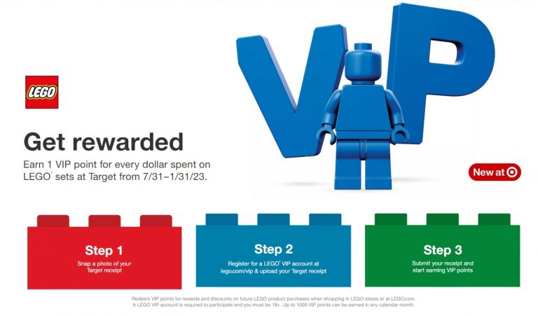 Target USA LEGO Promo Offer: Free $10 Target Gift Card with $50 LEGO ...