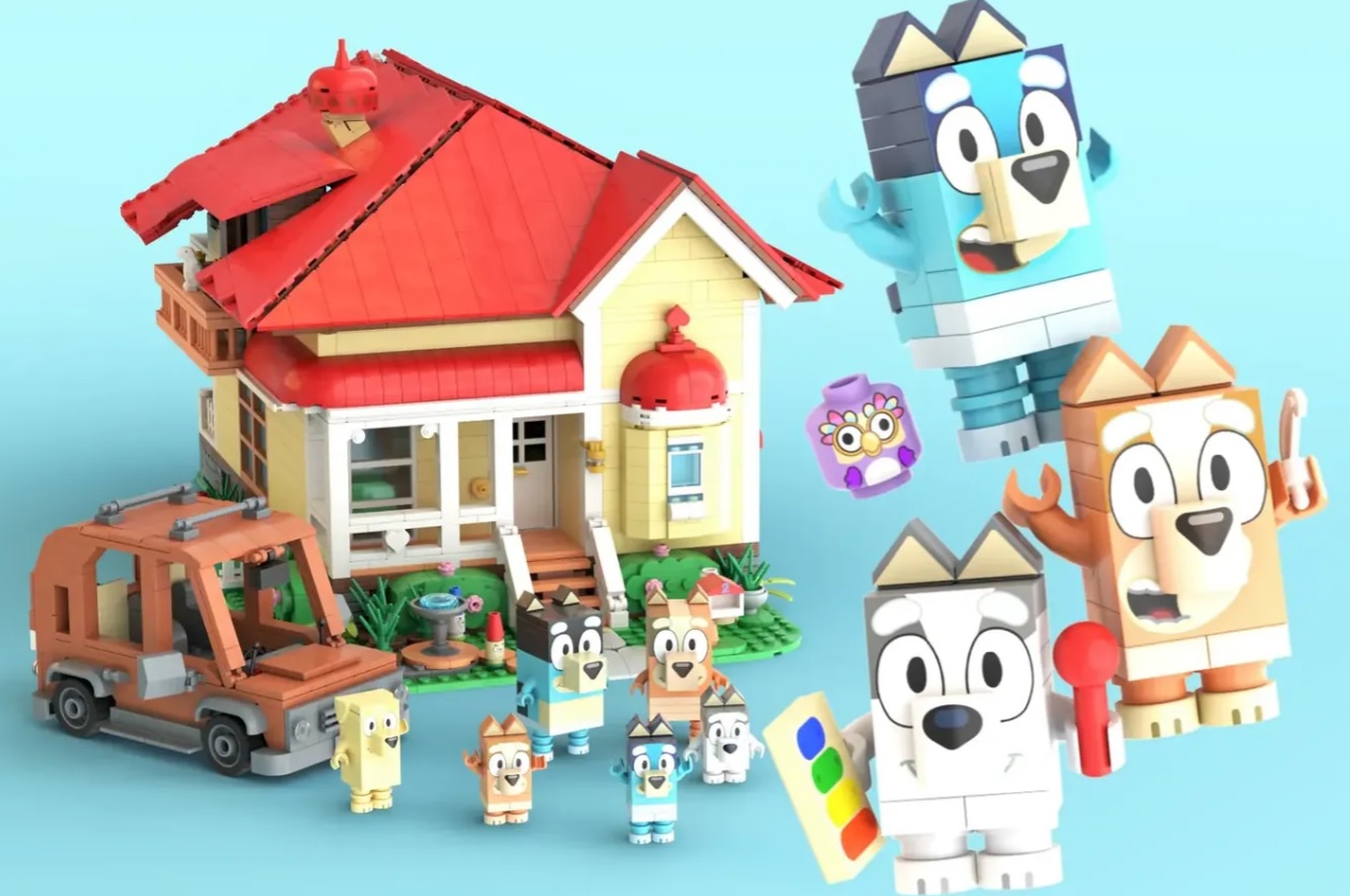 LEGO IDEAS Bluey! Project Creation Achieves 10 000 Supporters