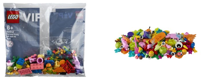 LEGO 40512 Fun and Funky VIP Add On Pack Promotional GWP Revealed