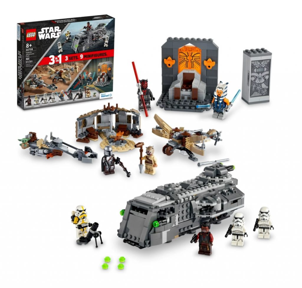 LEGO Star Wars 66708 Galactic Adventures 3 in 1 Pack (Wal-Mart ...