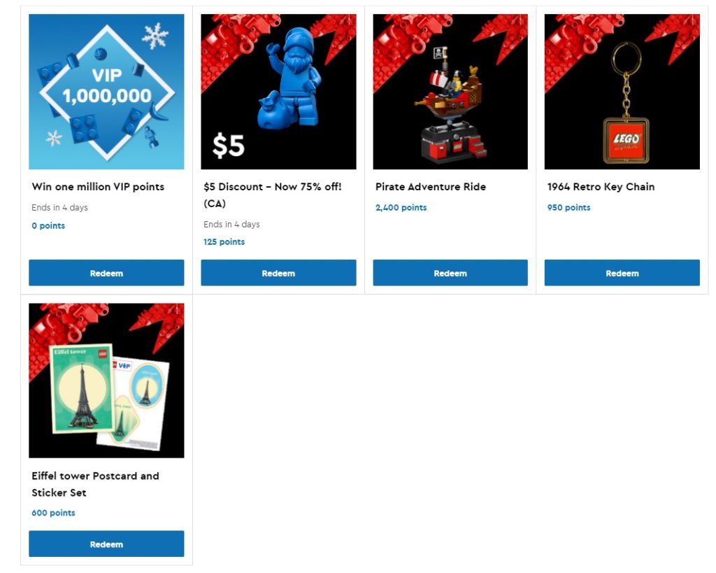 LEGO VIP Rewards Center Black Friday 2022: Sale on Rewards, New Items for Redemption & 75% Less ...