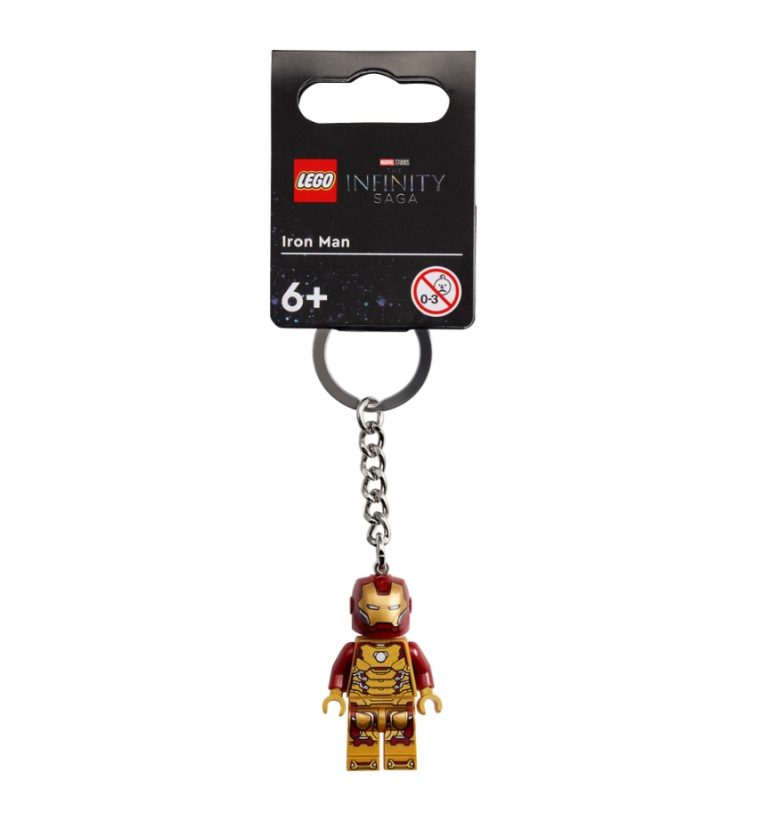 LEGO Marvel 854241 Scarlet Witch & 854240 Iron Man Minifigure Keychain ...