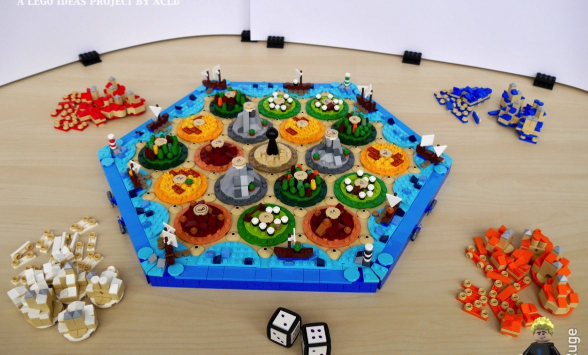 LEGO IDEAS Catan The Game Project Creation Achieves 10 000 Supporters ...