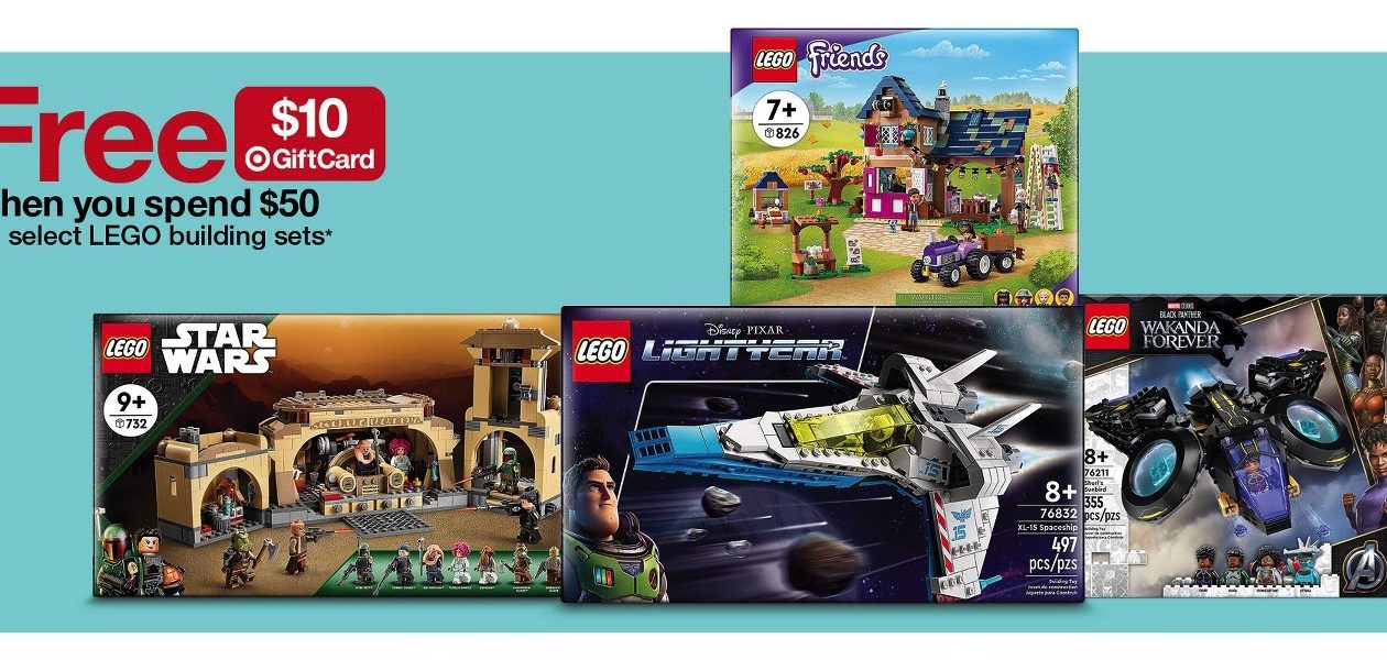 [US] Target Free $10 Target Gift Card Promotion on Select LEGO Now Live ...