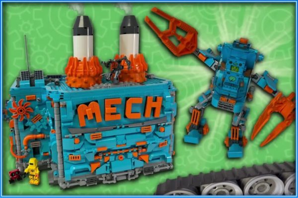 LEGO IDEAS Robotic Mech Factory Project Creation Achieves 10 000 ...