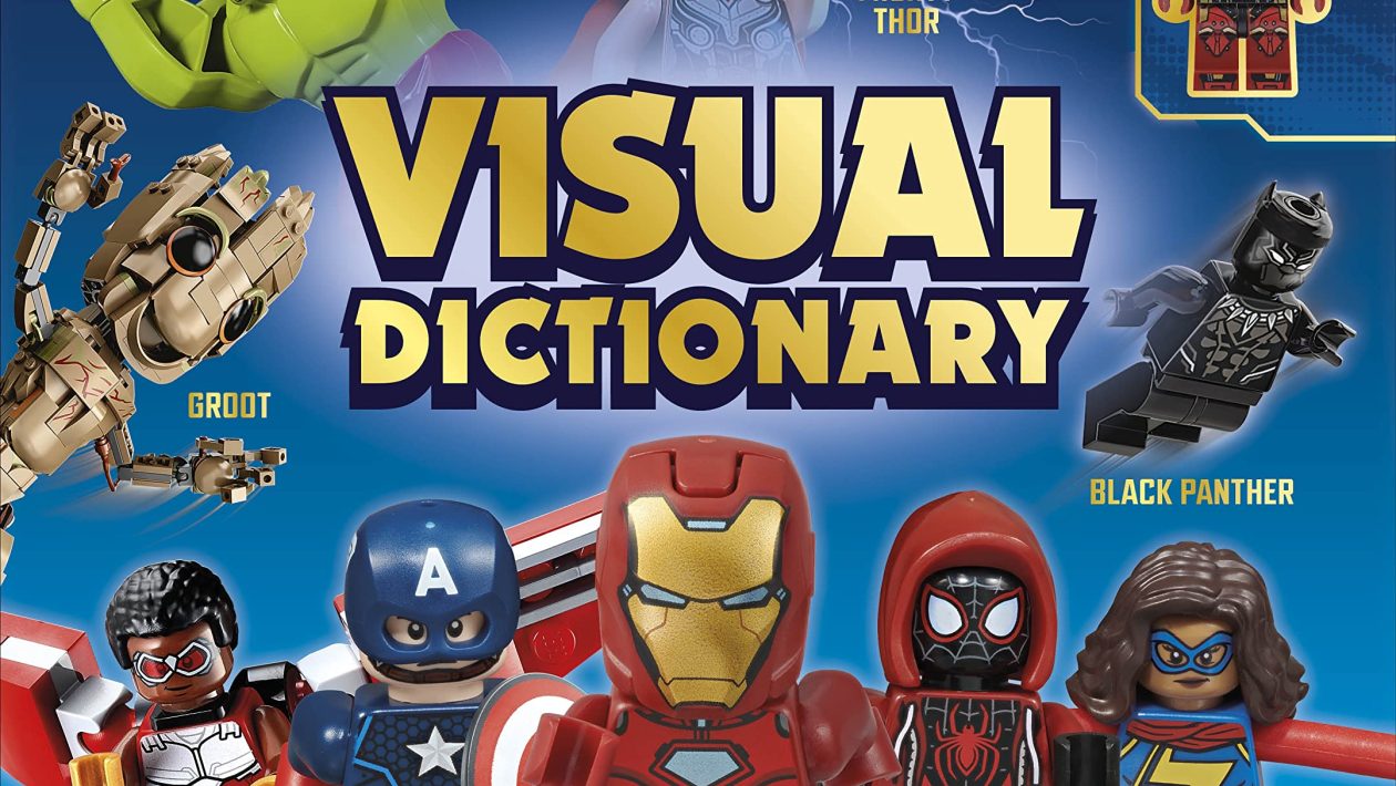 DK LEGO Marvel Visual Dictionary 2023 - Exclusive Iron Man Minifigure ...
