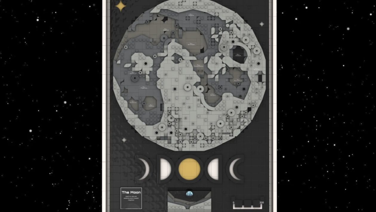 LEGO IDEAS The Moon Earth's Companion Project Creation Achieves 10 000 ...