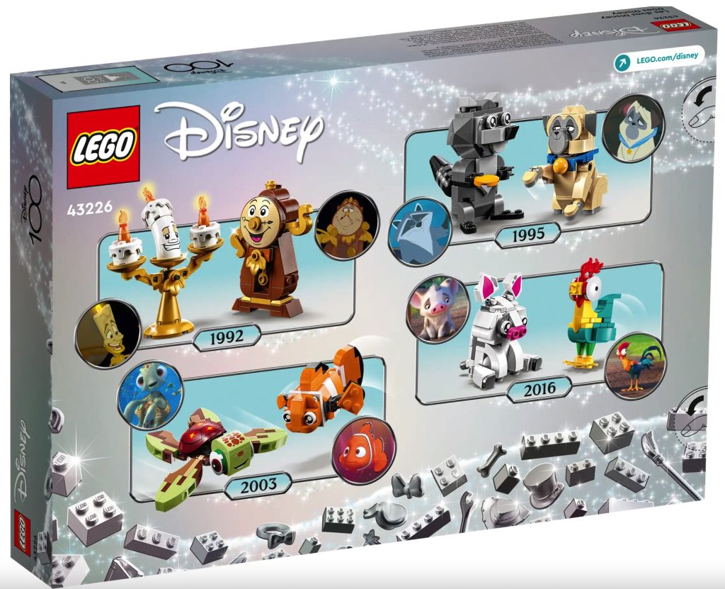 LEGO Disney 43226 Disney Duos (100 Years) Summer June 2023 Release Date ...