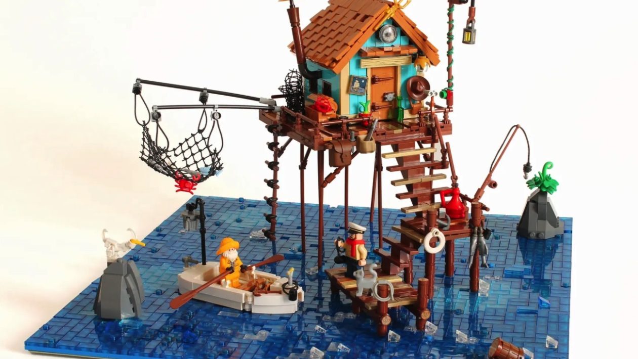 LEGO IDEAS Stilt House Project Creation Achieves 10 000 Supporters ...