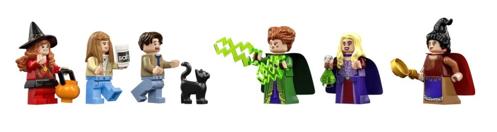 18+ LEGO IDEAS 21341 Disney Hocus Pocus: The Sanderson Sisters' Cottage ...