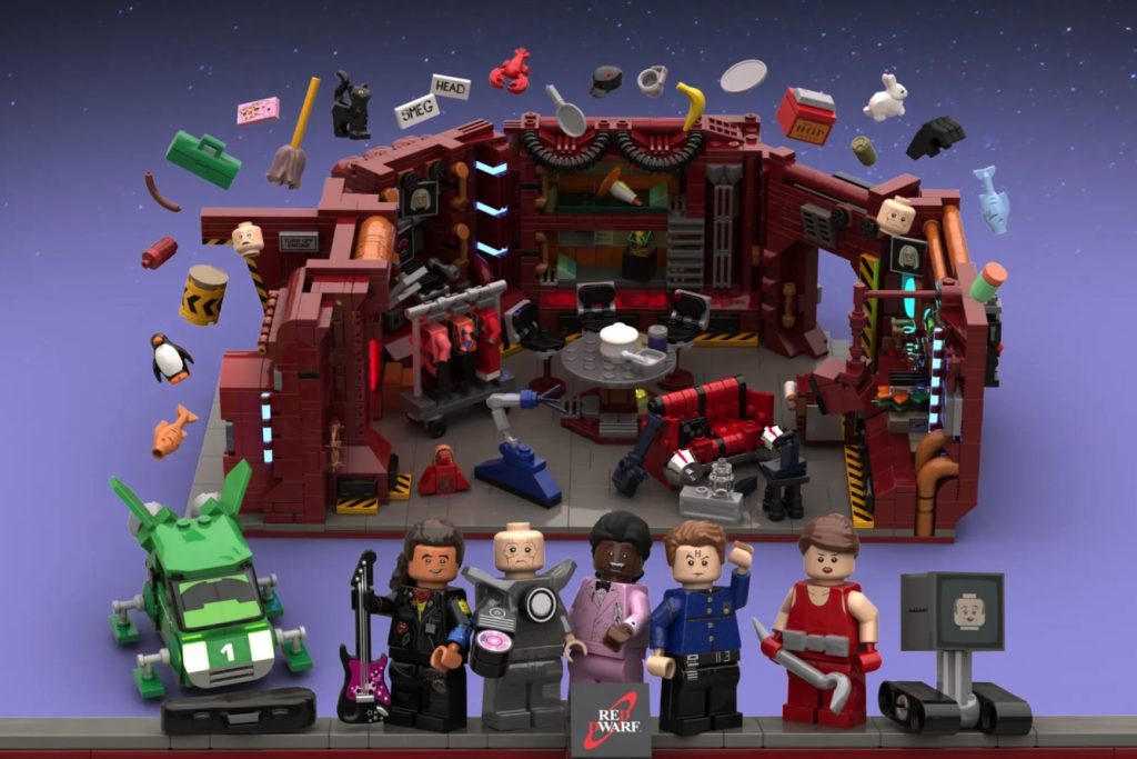 LEGO IDEAS Red Dwarf Sleeping Quarters Project Creation Achieves 10 000 ...