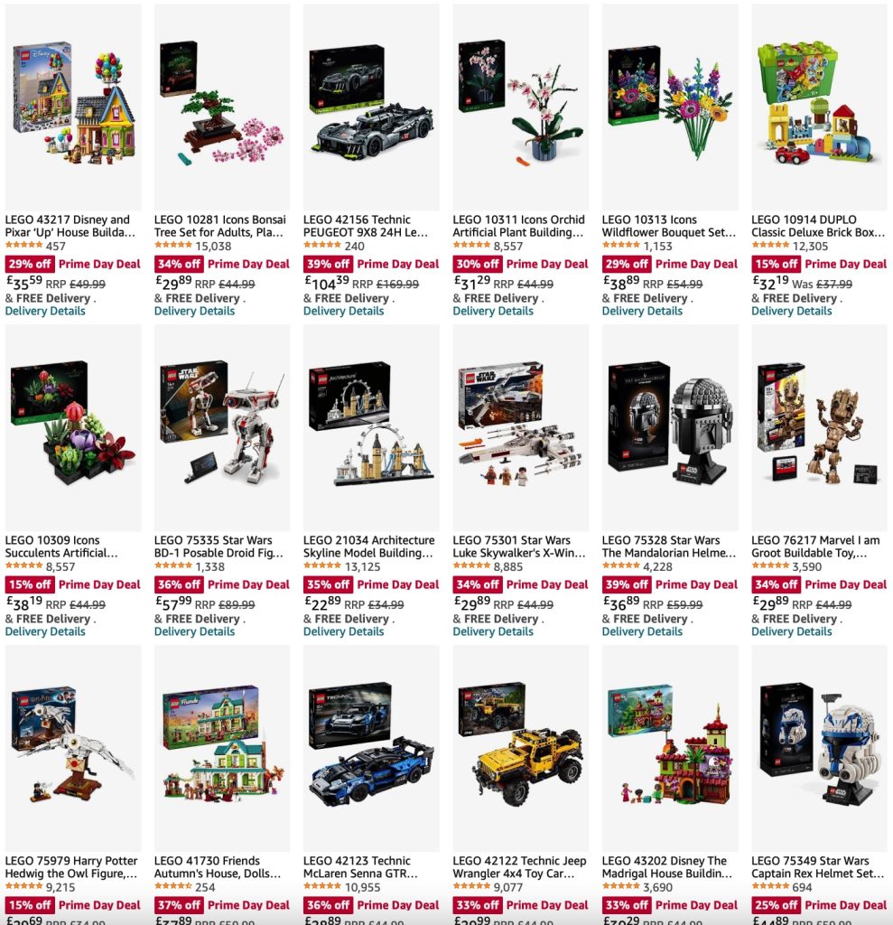 Amazon LEGO Prime Day Deals Starting Soon on July 11 in US & Canada ...