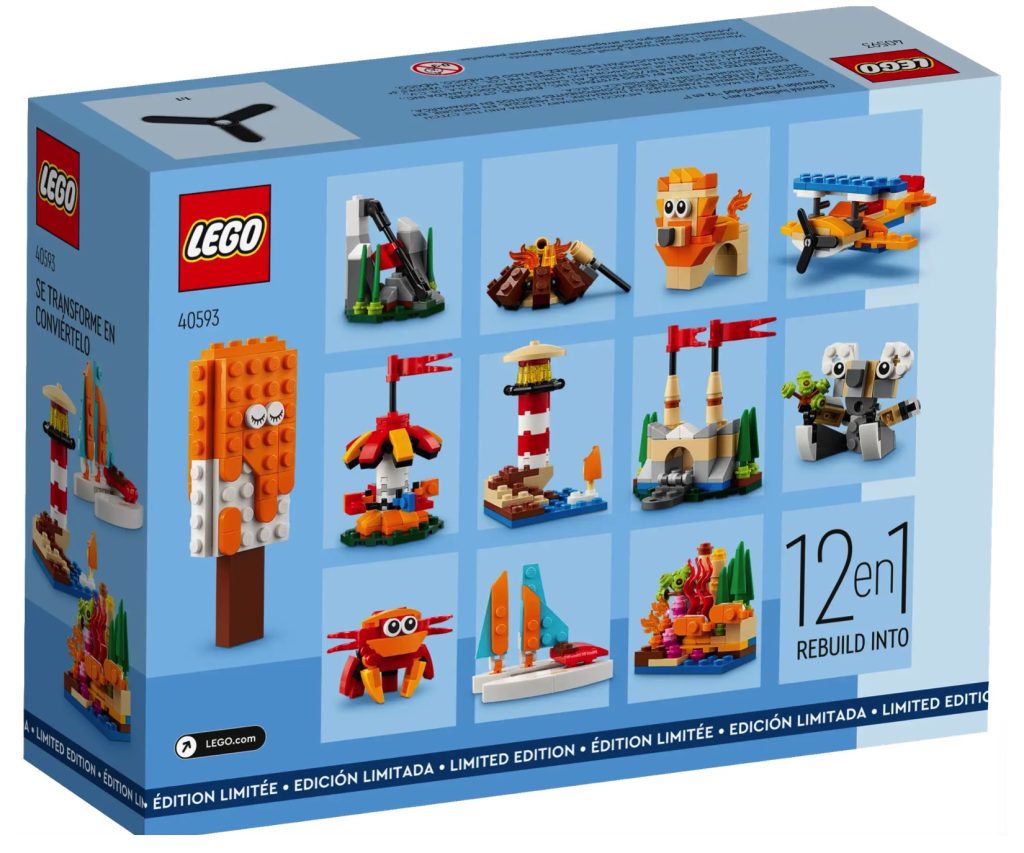 LEGO 40593 Fun Creativity 12-in-1 GWP 2023 - Next Upcoming Promotion