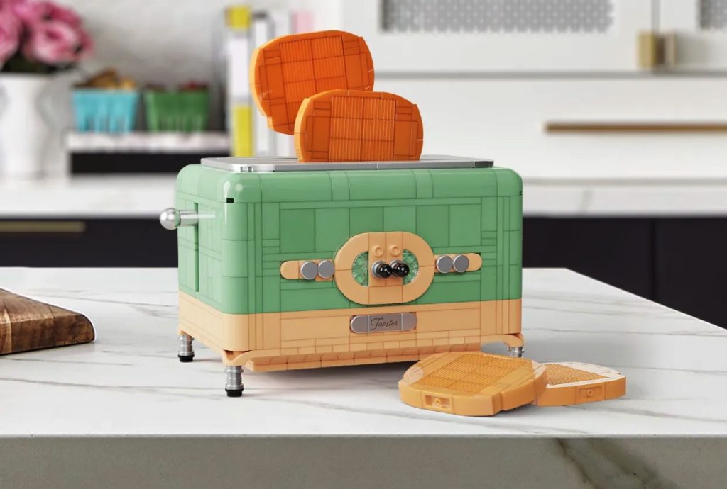 LEGO IDEAS Vintage Toaster Project Creation Achieves 10 000 Supporters ...