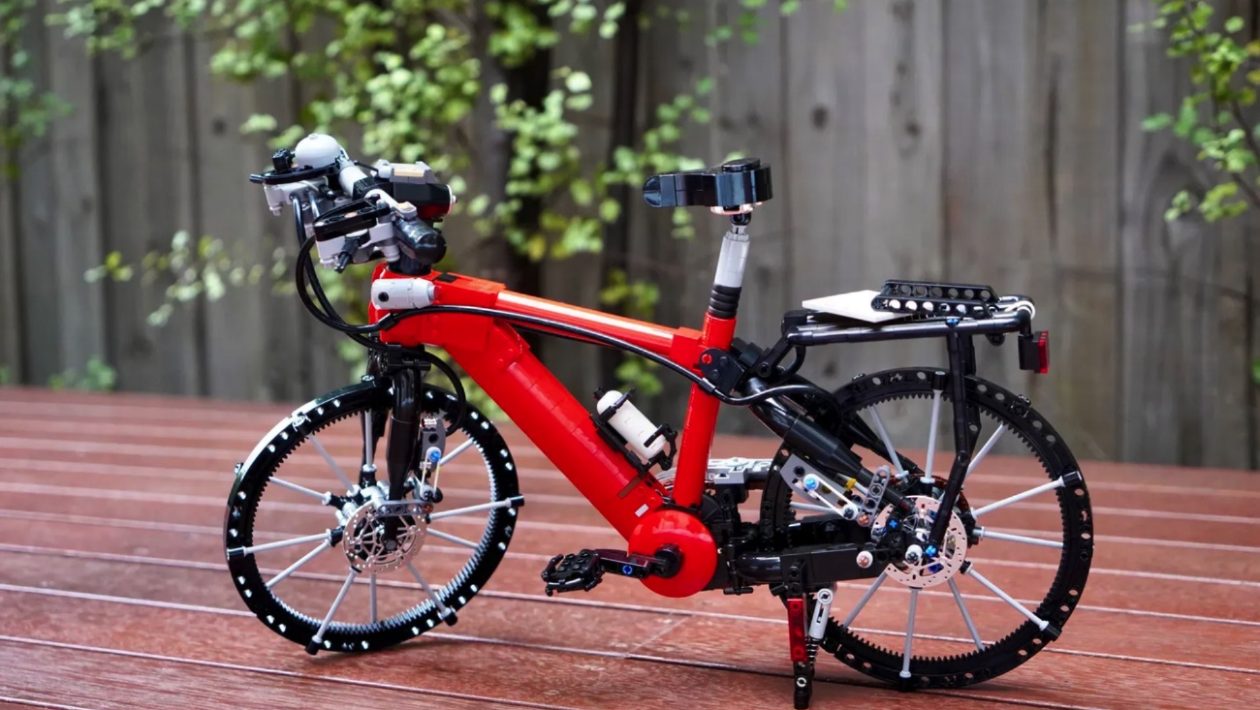 LEGO IDEAS Working LEGO Bicycle Project Creation Achieves 10 000 ...
