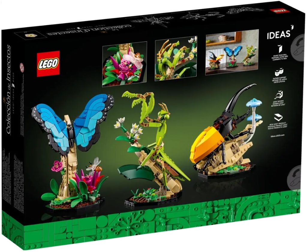 18+ LEGO IDEAS 21342 The Insect Collection September 2023 Set Image ...