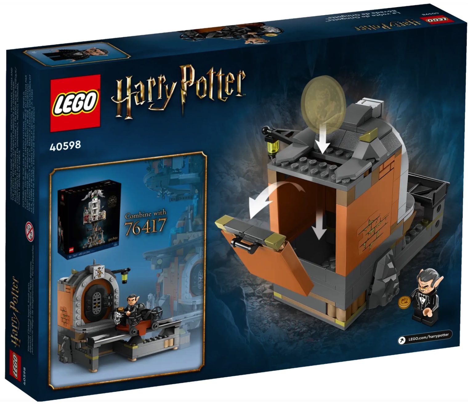 LEGO Harry Potter 40598 Gringotts Vault GWP Sold Out