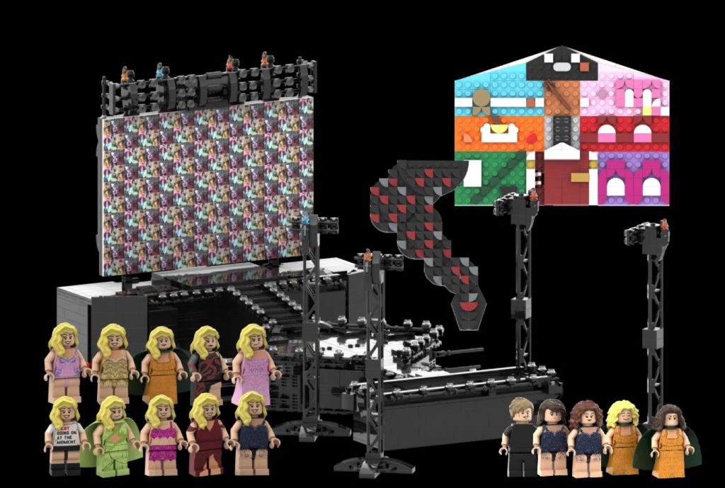 LEGO IDEAS Taylor Swift The Eras Tour Project Creation Achieves 10 000 ...